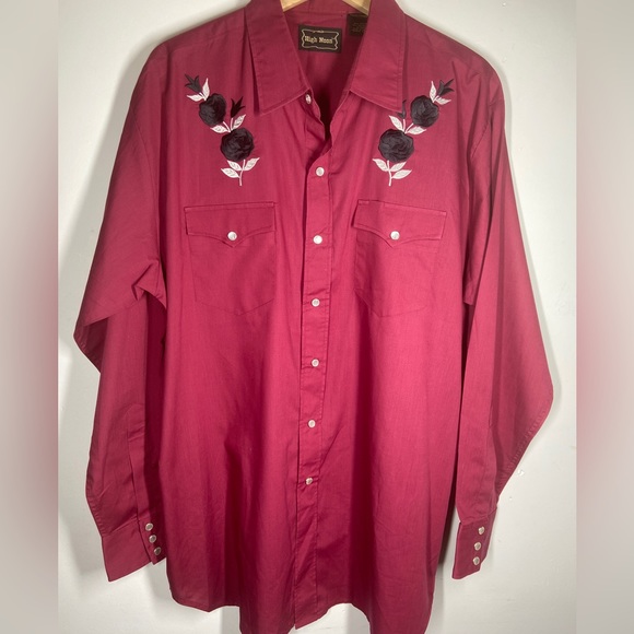 High Noon | Shirts | Vintage High Noon Western Snap Front Sz Large ...